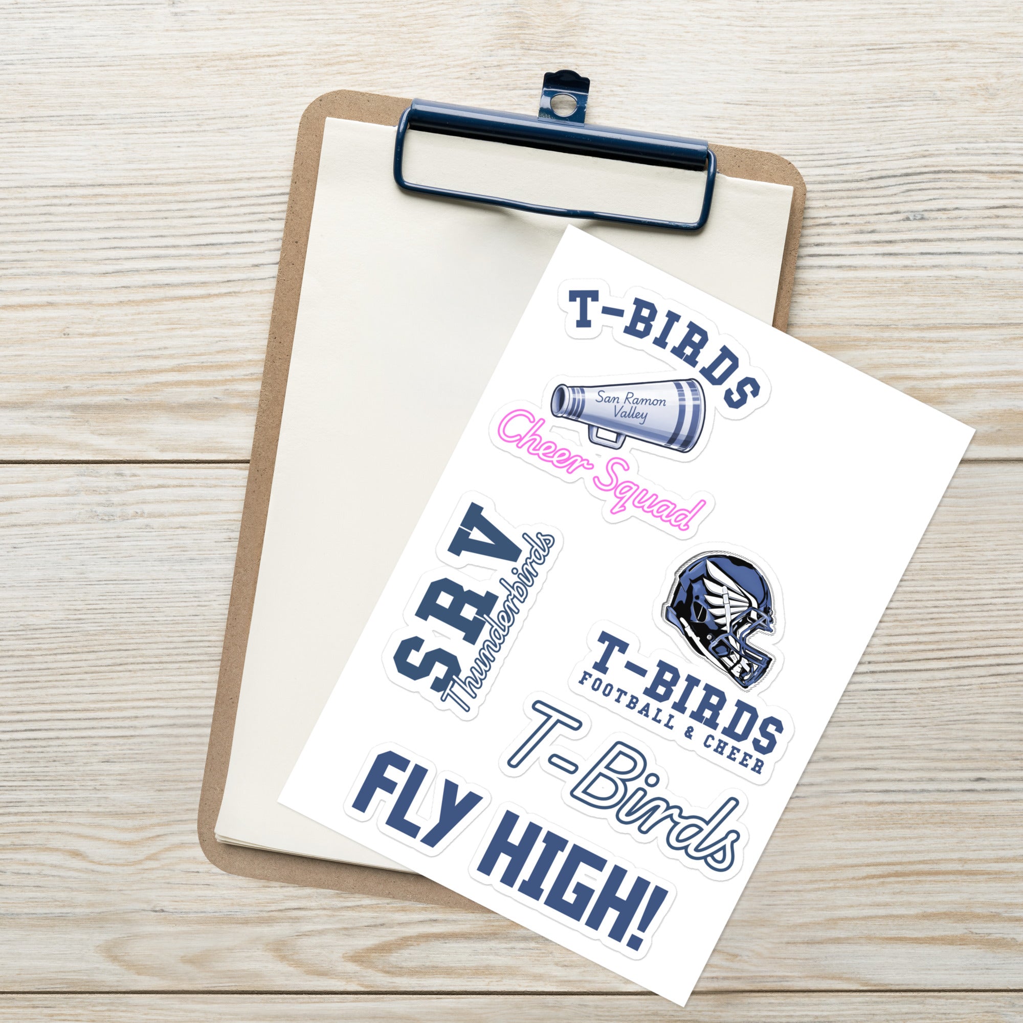 T-Birds Assorted Sticker Sheet #1 – San Ramon Valley Thunderbirds ...