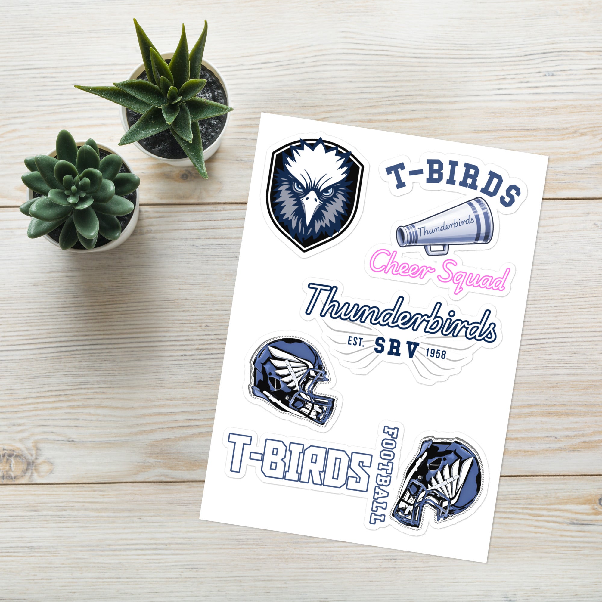 T-Birds Assorted Sticker Sheet #3 – San Ramon Valley Thunderbirds ...