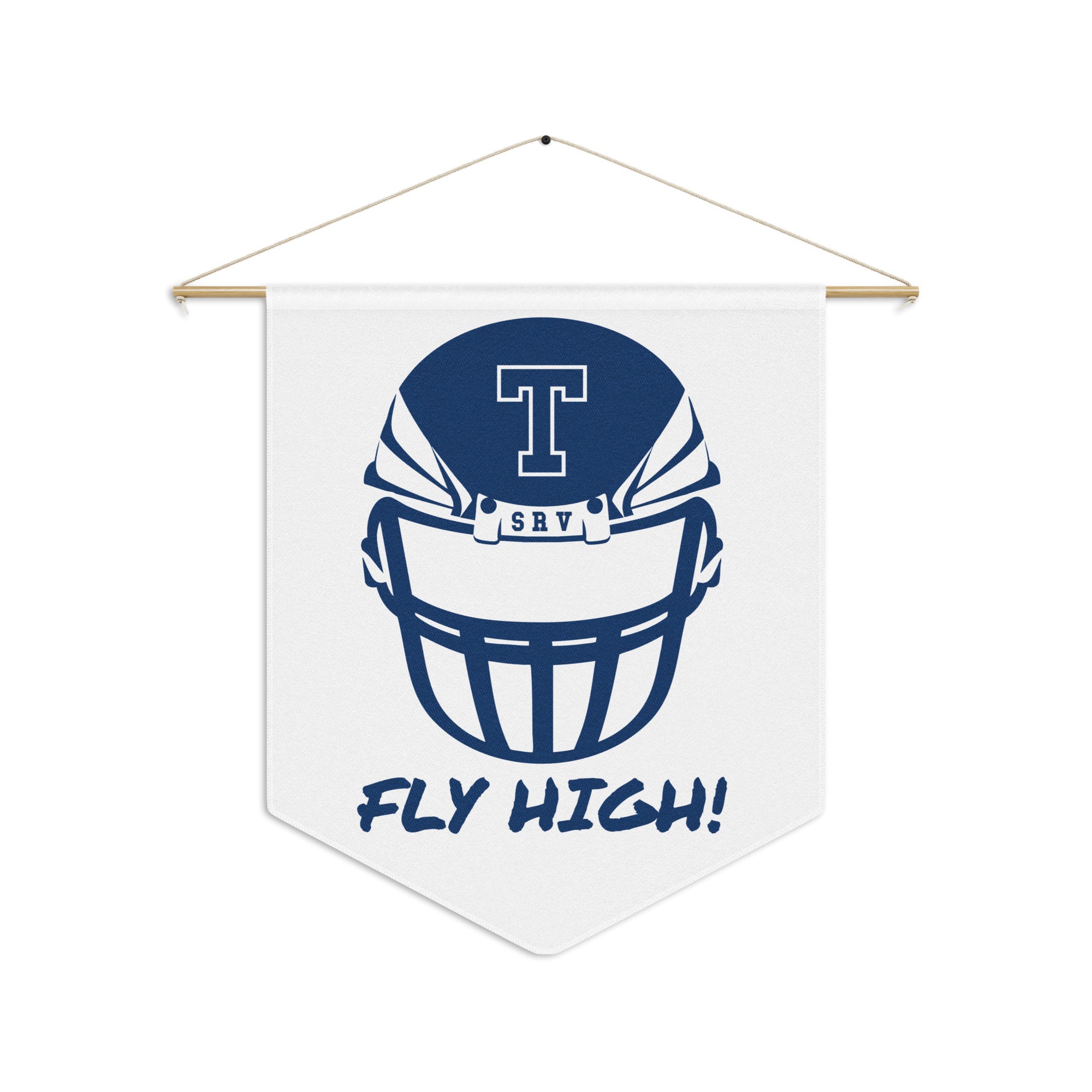 T-Birds Helmet "Fly High" Pennant Banner (Single Sided) – San Ramon ...