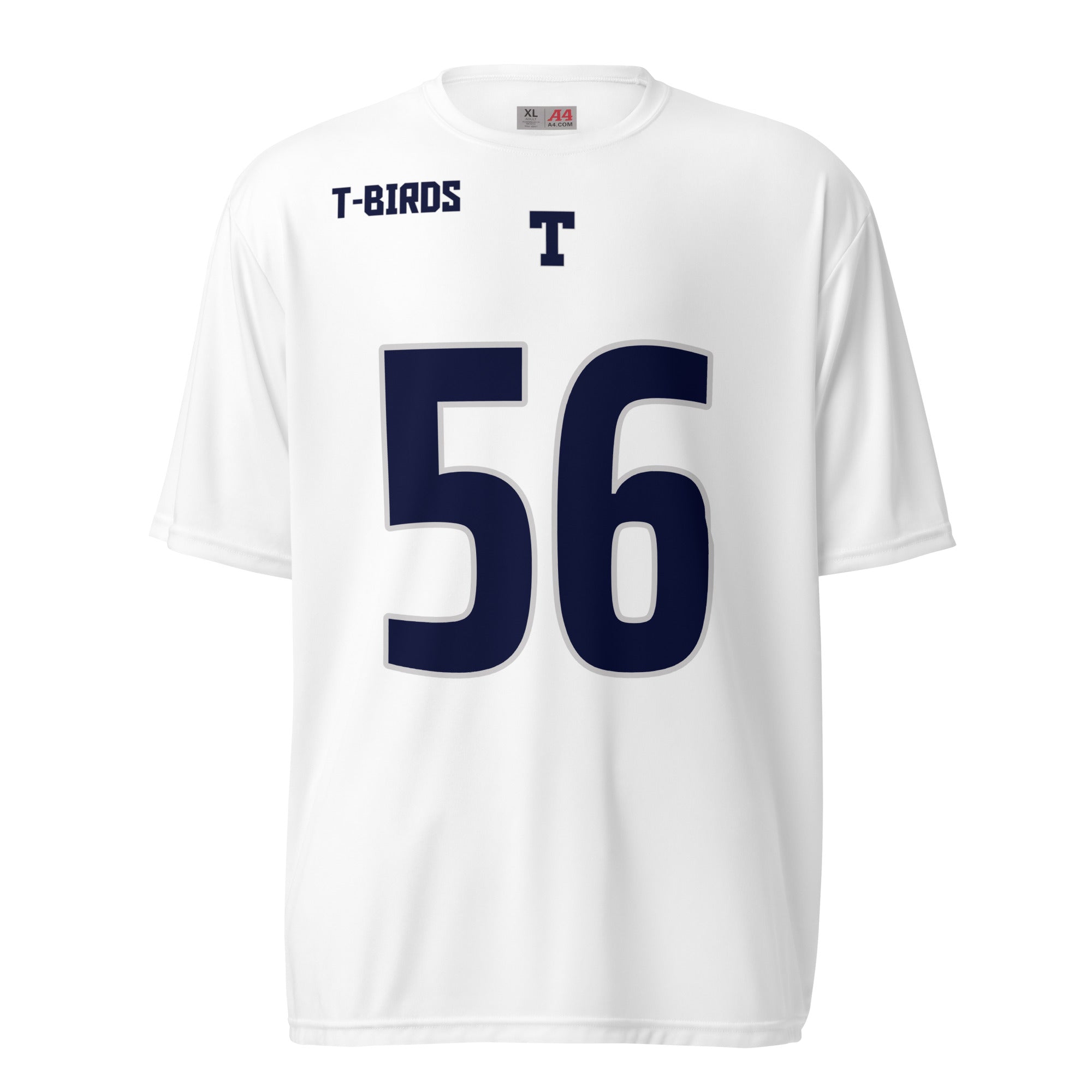 T-Bird Away Original Jersey T-Shirt (#56) – San Ramon Valley ...